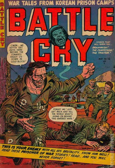 Battle Cry #12 Published May 1954 | Key Collector Comics