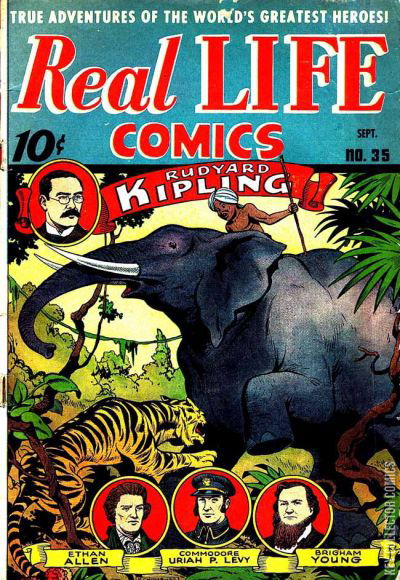 Real Life Comics #35 Published September 1946 | Key Col