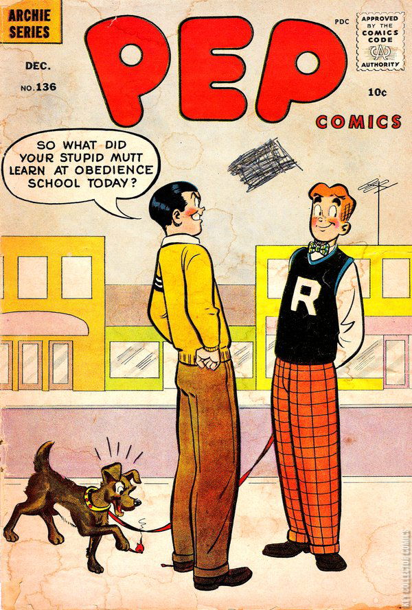 Pep Comics #136 Published December 1959 | Key Collector