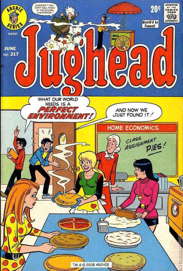 Archie's Pal Jughead #217 Published June 1973 | Key Col