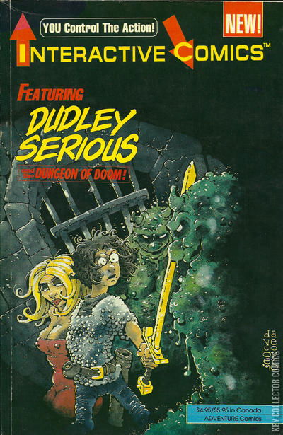 Interactive Comics: Dudley Serious and the Dungeon of Doom by Malibu ...