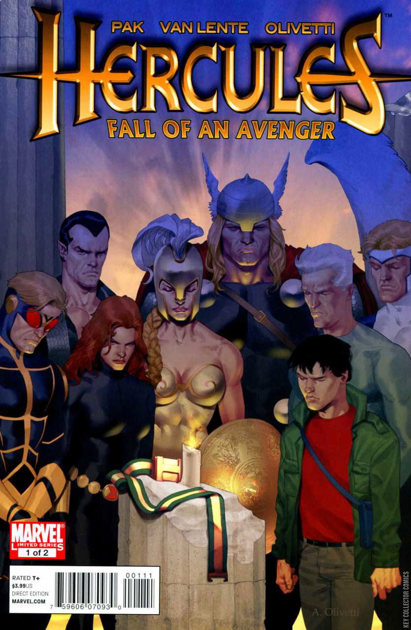Hercules: Fall of an Avenger by Marvel | Key Collector Comics