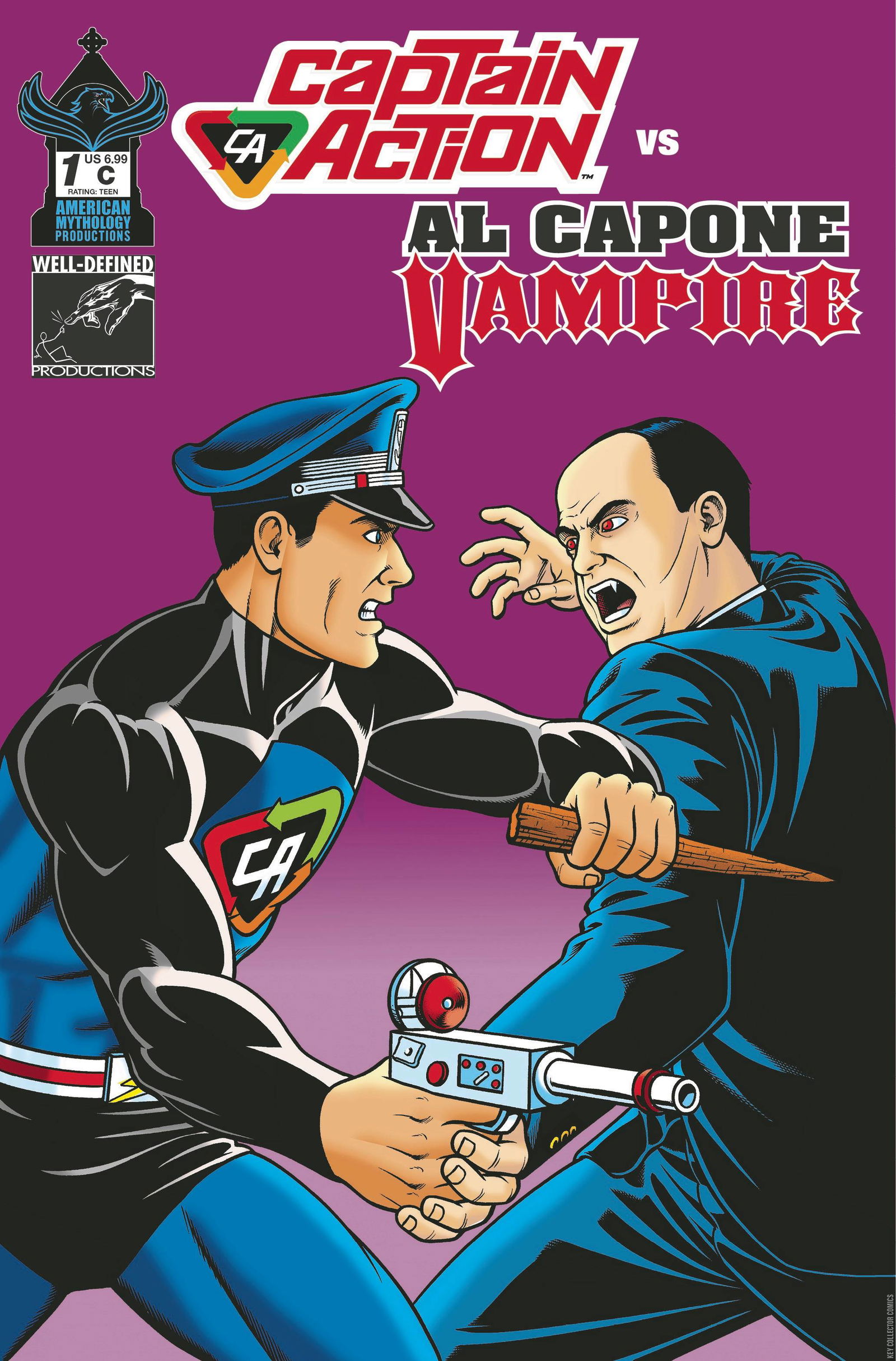 Captain Action vs Al Capone Vampire #1 1:10 Published April