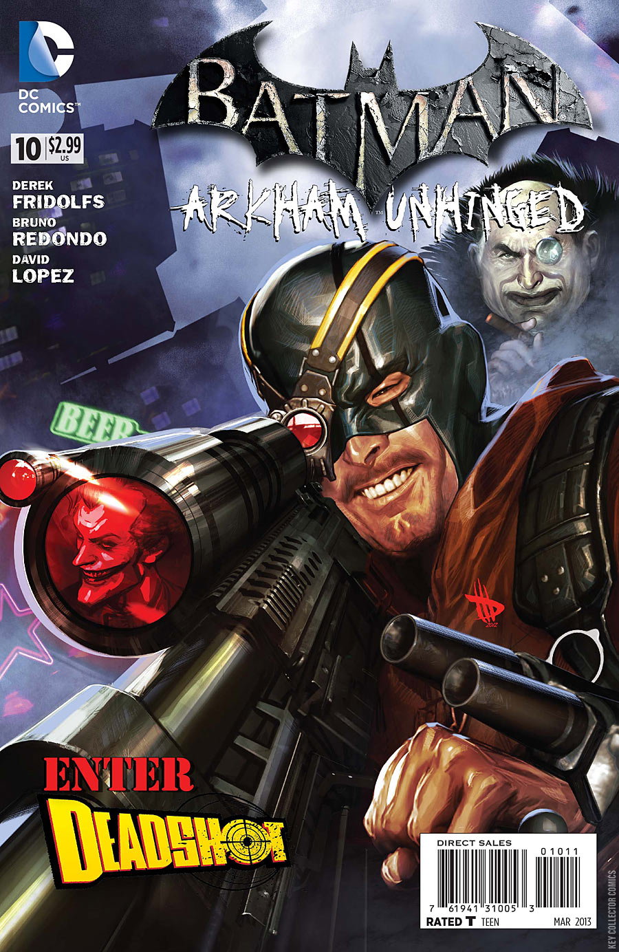 Batman: Arkham Unhinged #10 Published January 2013 | Ke