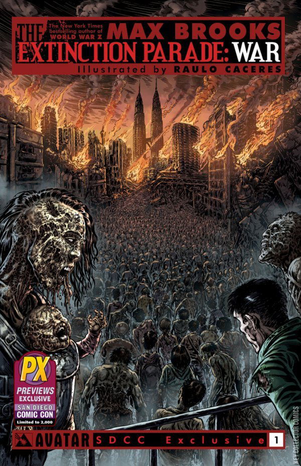 The Extinction Parade: War #1 SDCC Published July 2014