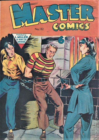 Master Comics #132 UK Edition Published January 1950