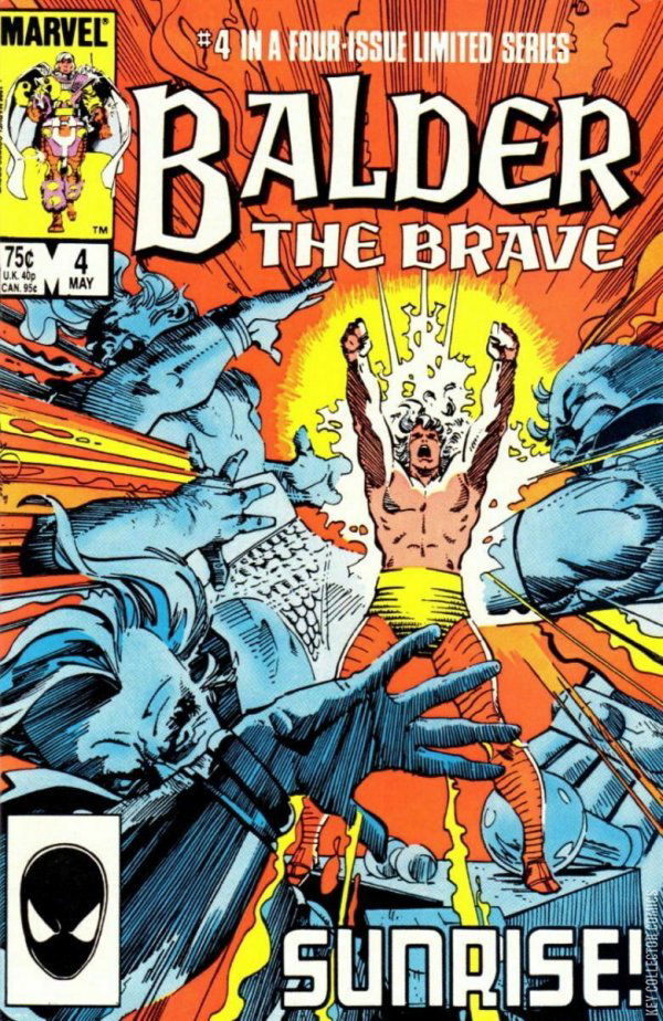Balder the Brave #4 Published May 1986 | Key Collector