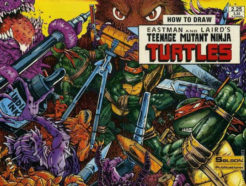 How to Draw Teenage Mutant Ninja Turtles by Solson | Key Collector Comics