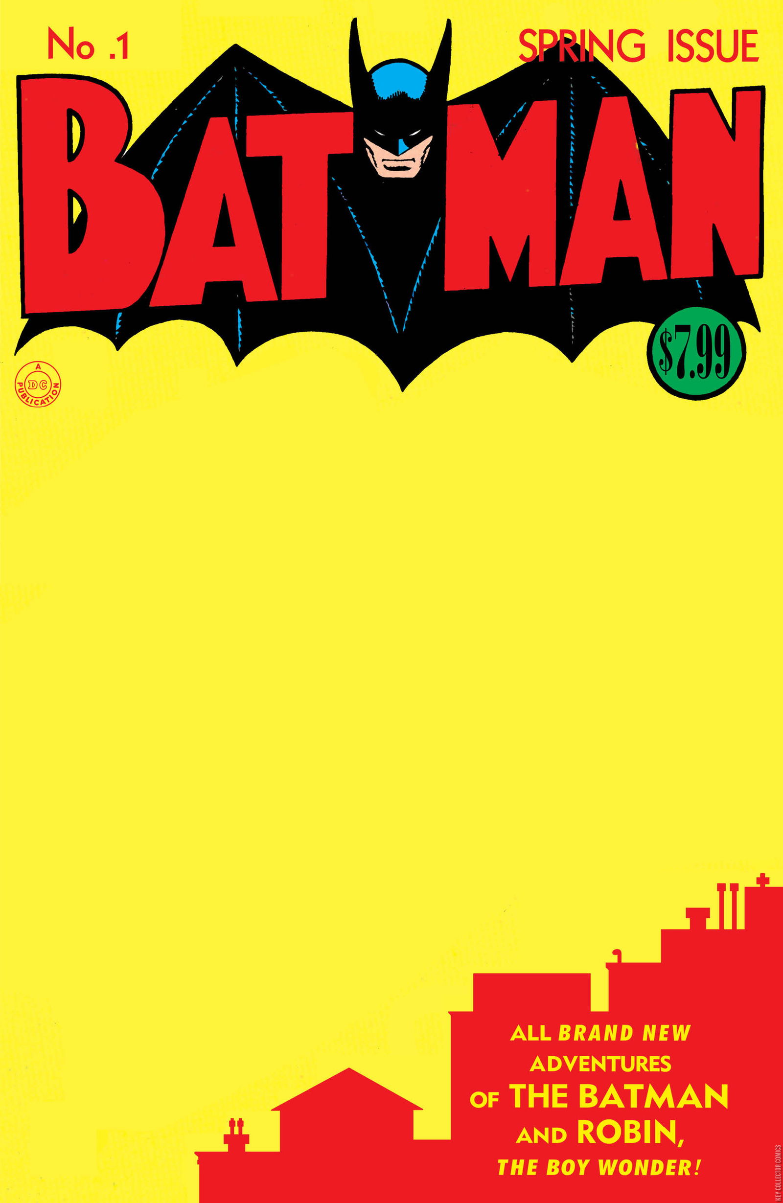 Batman #1 Blank Published September 2023 | Key Collect
