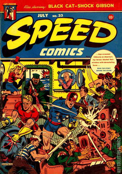 Speed Comics #33 Published July 1944 | Key Collector Comics
