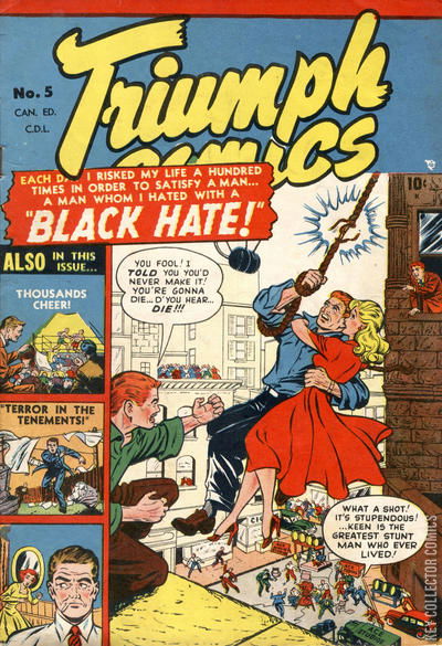Triumph Comics #5 Published July 1951 | Key Collector Comics