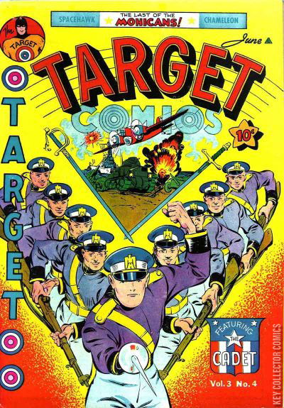 Target Comics #4 Published June 1942 | Key Collector Comics