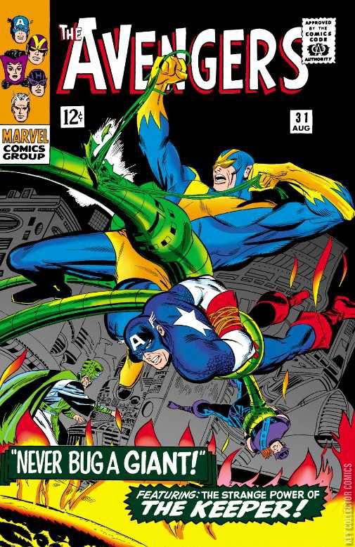 Avengers, The #31 Published August 1966 | Key Collector