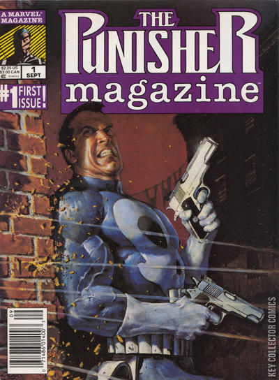 Punisher Magazine, The #1 Newsstand Published September 198