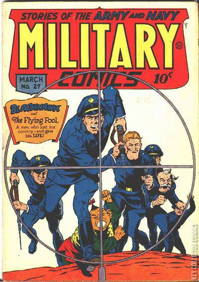 Military Comics #27 Published March 1944 | Key Collecto
