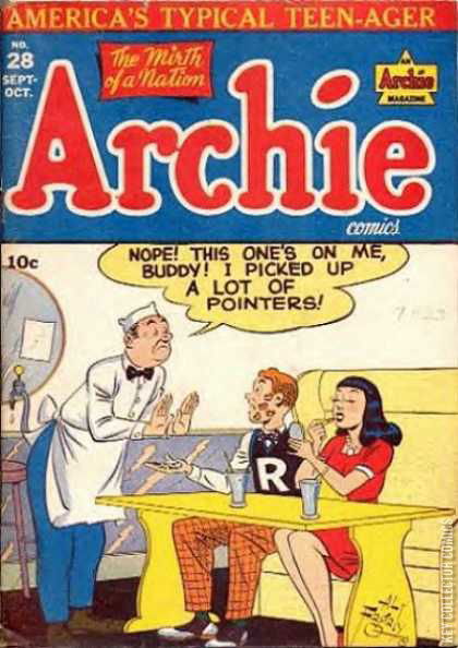 Archie Comics #28 Published September 1947 | Key Collec