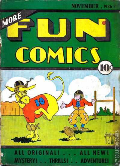 More Fun Comics #15 Published September 1936 | Key Coll