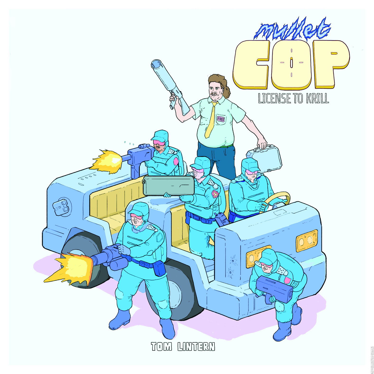 Mullet Cop: License to Krill by Scout | Key Collector Comics