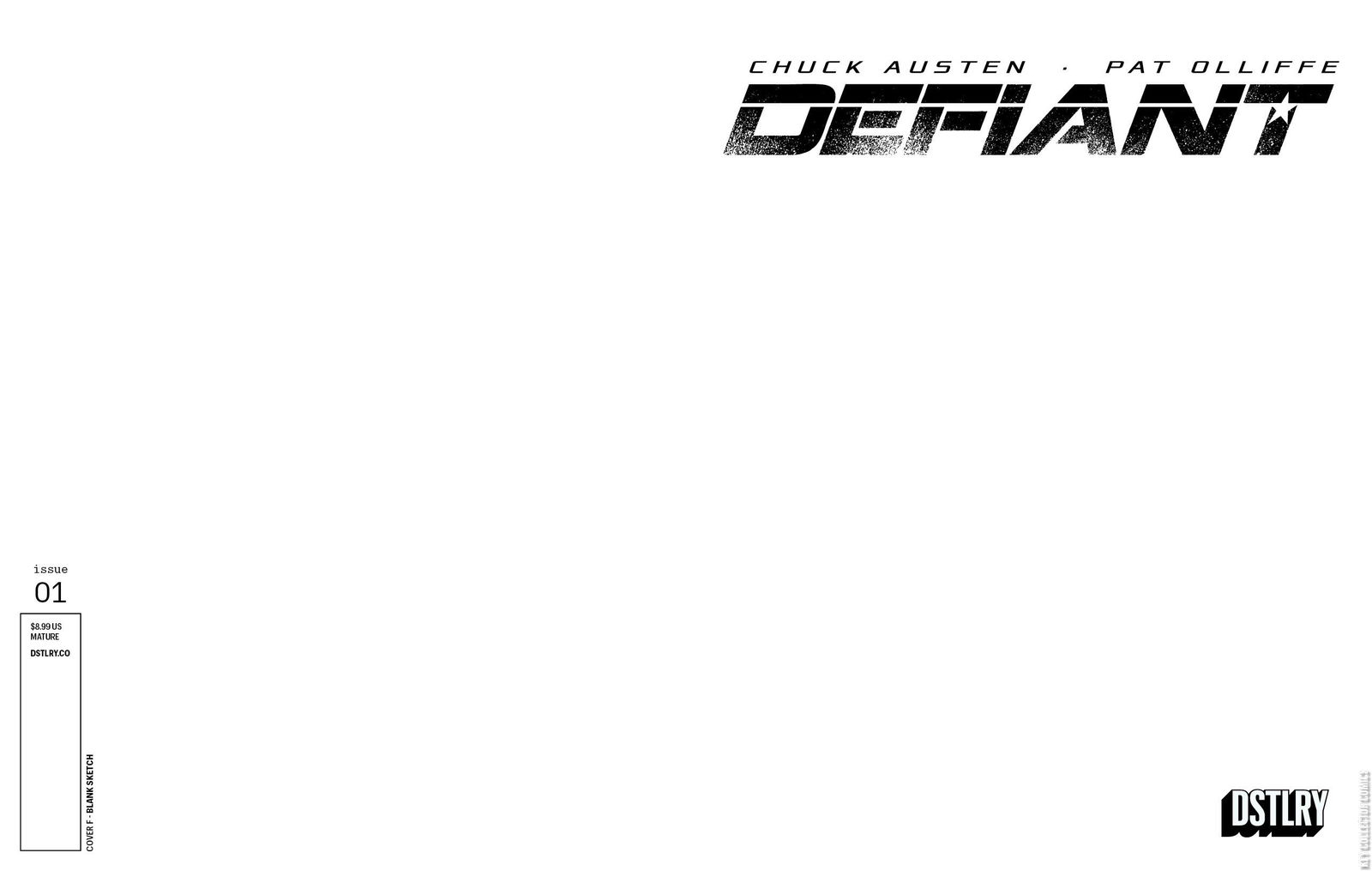 Defiant #1 Sketch Published March 2025 | Key Collector