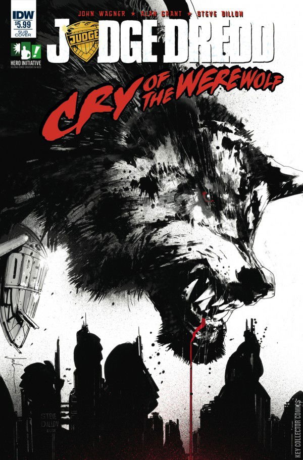 Judge Dredd: Cry of the Werewolf #1 Variant Published March