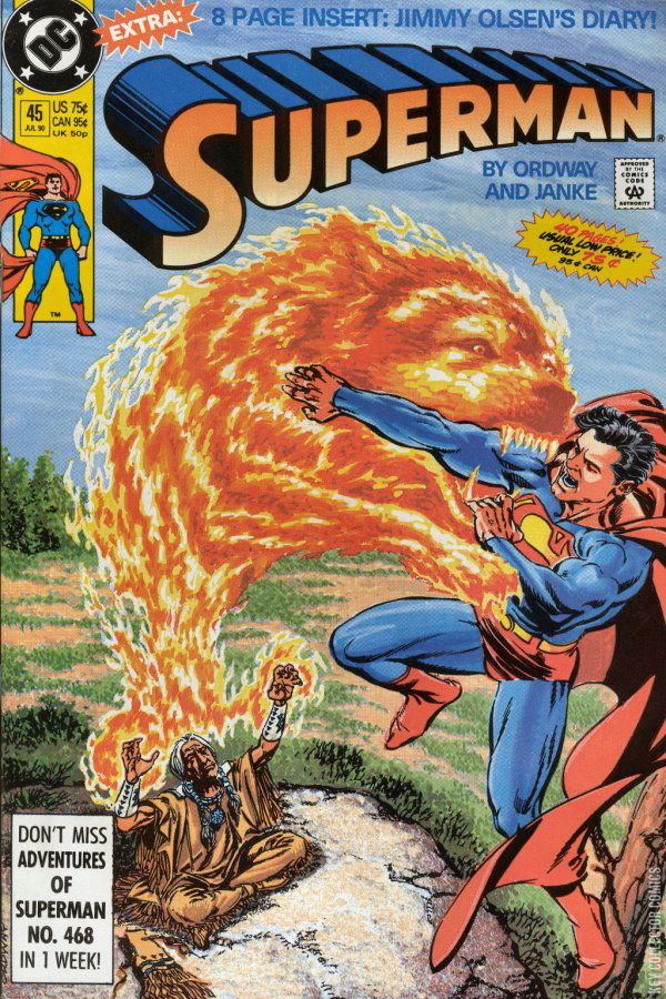 Superman #45 Published July 1990 | Key Collector Comics