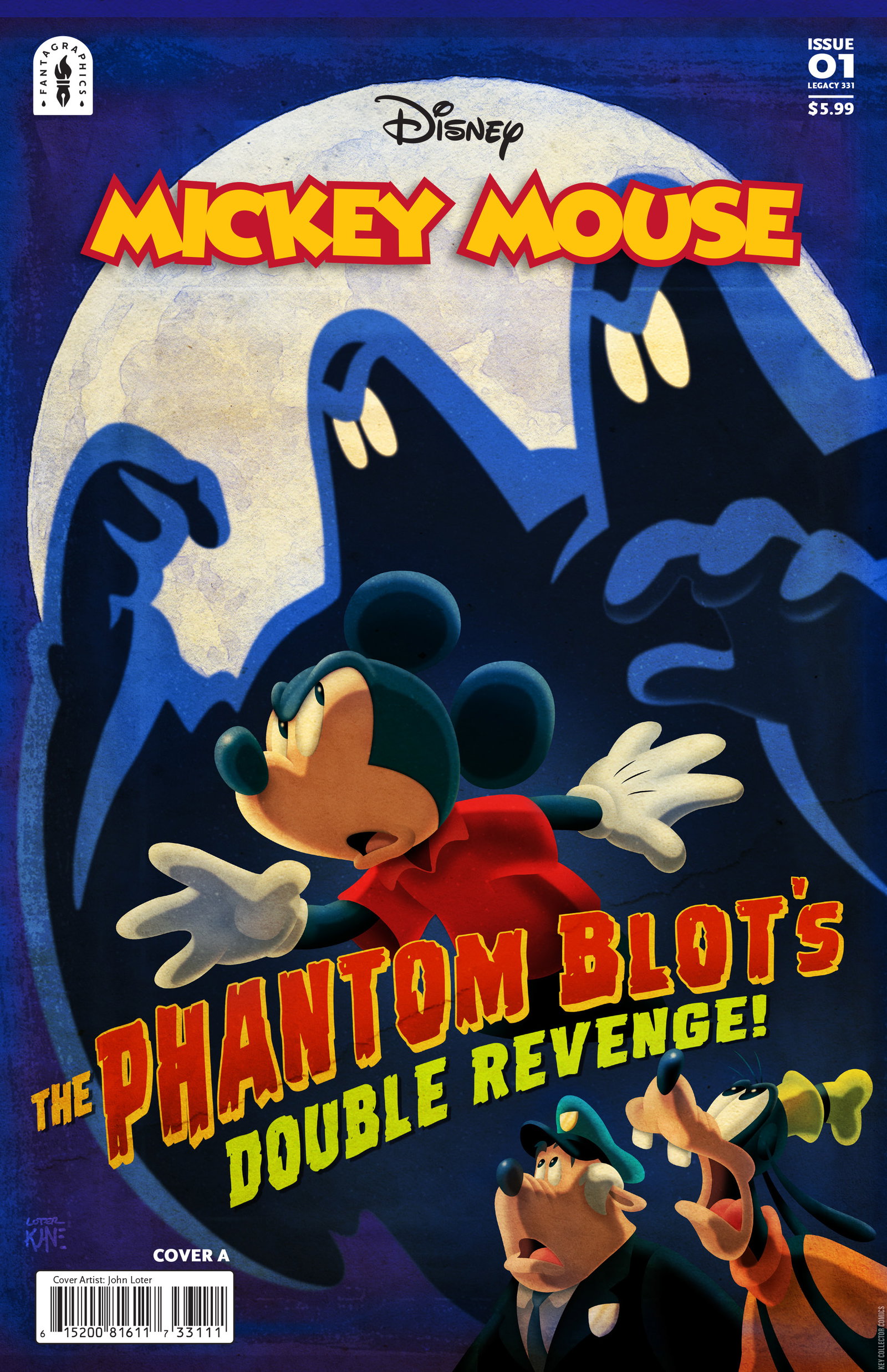 Mickey Mouse Legacy #1 Published November 2025 | Key Co
