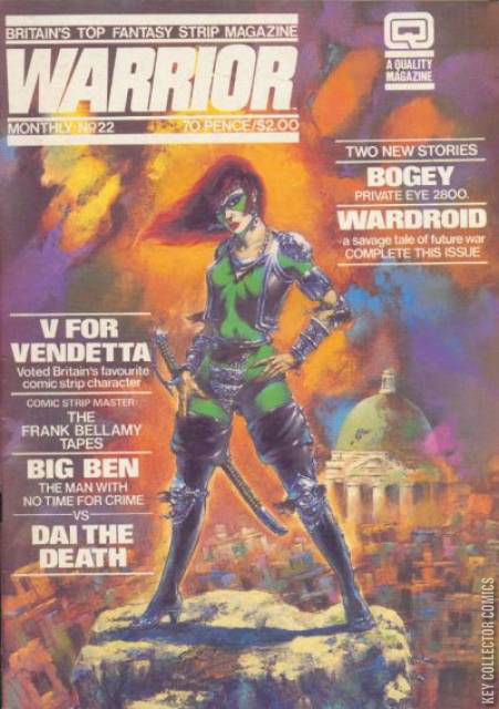 Warrior Magazine #22 Published September 1984 | Key Col