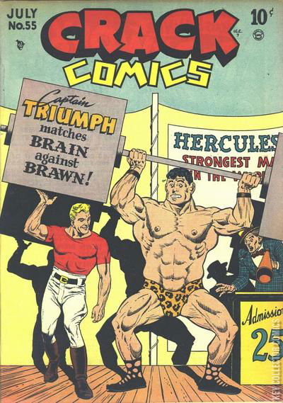 Crack Comics #55 Published July 1948 | Key Collector Comics