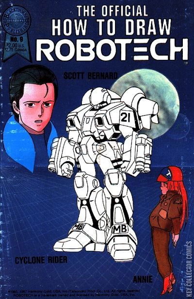 The Official How To Draw Robotech #9 Published October