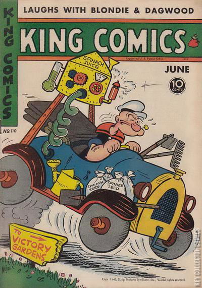 King Comics #110 Published June 1945 | Key Collector Comics