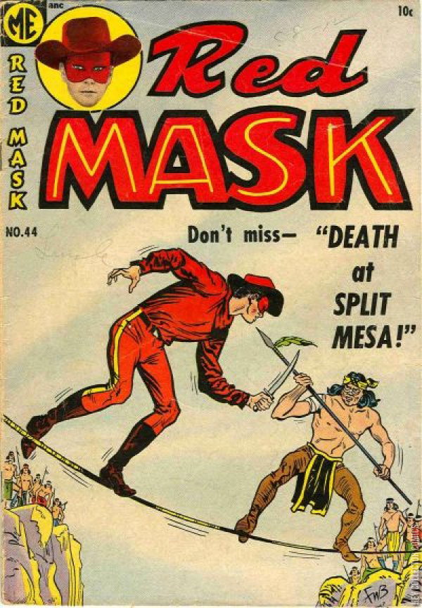 Red Mask #44 Published October 1954 | Key Collector Comics