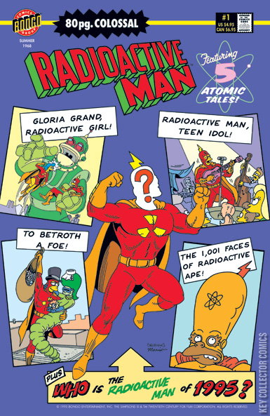 Radioactive Man 80-Page Colossal by Bongo | Key Collector Comics