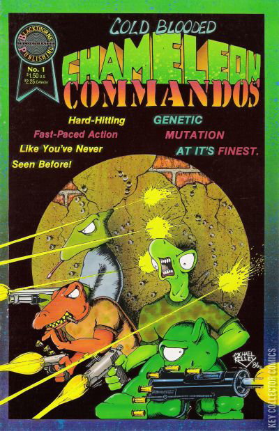 Cold Blooded Chameleon Commandos #1 Published August 19