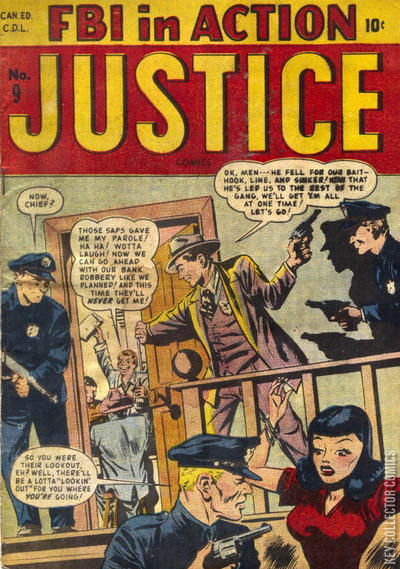 Justice Comics by Bell Features | Key Collector Comics