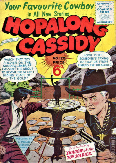 Hopalong Cassidy Comic #120 Published January 1950 | K