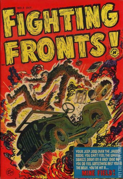 Fighting Fronts #3 Published October 1952 | Key Collect