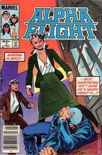 Alpha Flight #7 Newsstand Published February 1984 | Ke