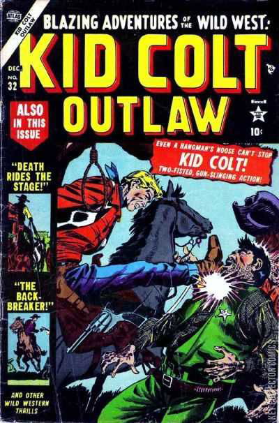 Kid Colt Outlaw #32 Published December 1953 | Key Colle