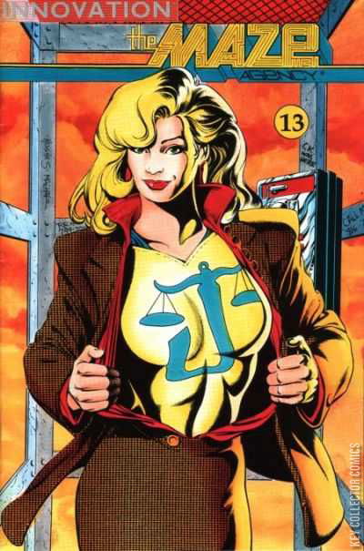 The Maze Agency #13 Published June 1990 | Key Collector
