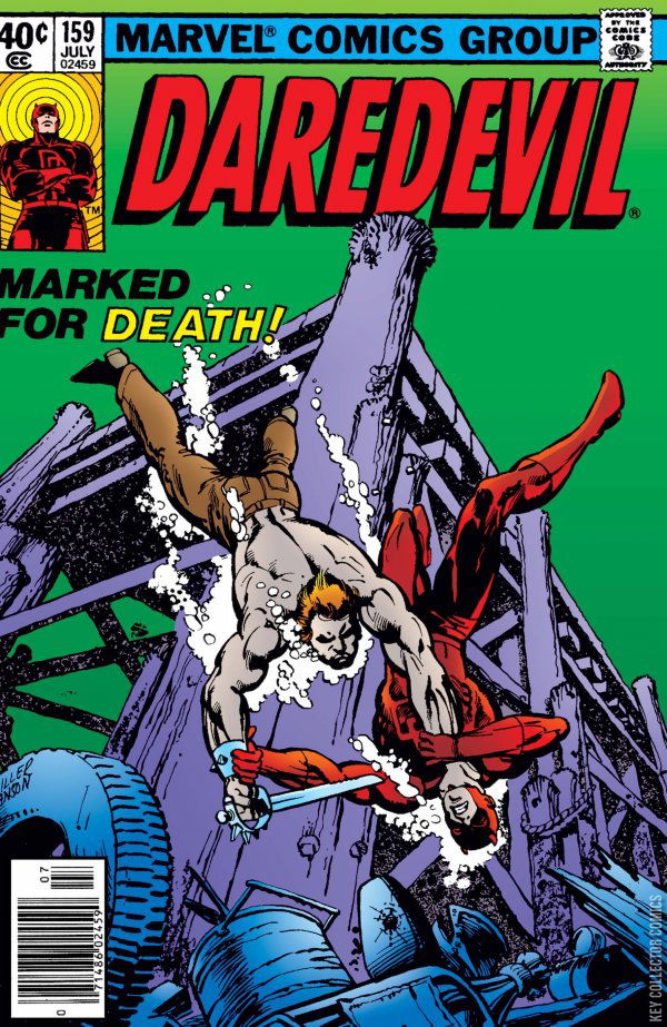 Daredevil #159 Newsstand Published July 1979 | Key Col