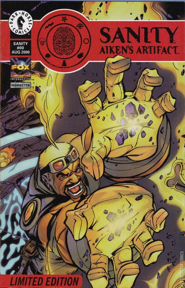 Sanity: Aiken's Artifact by Dark Horse | Key Collector Comics