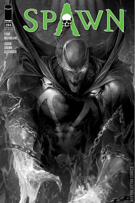 Spawn #284 Sketch Published April 2018 | Key Collector