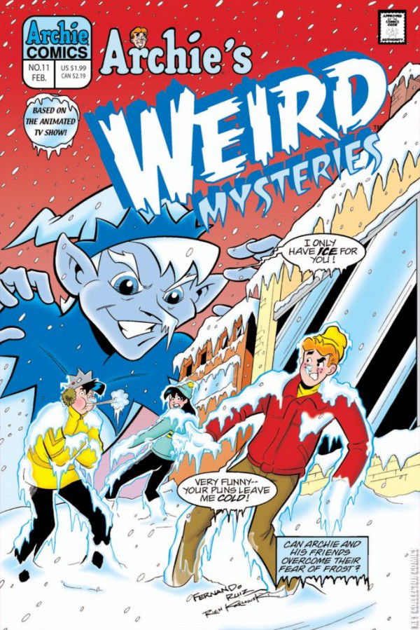 Archie's Weird Mysteries #11 Published February 2001