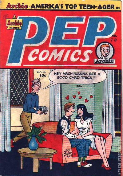Pep Comics #70 Canadian Edition Published January 1948