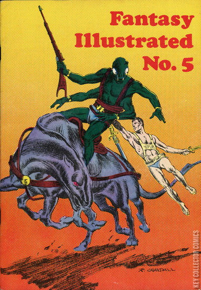 Fantasy Illustrated #5 Published January 1966 | Key Col