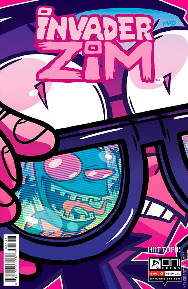 Invader Zim #3 Exclusive Published September 2015 | Ke