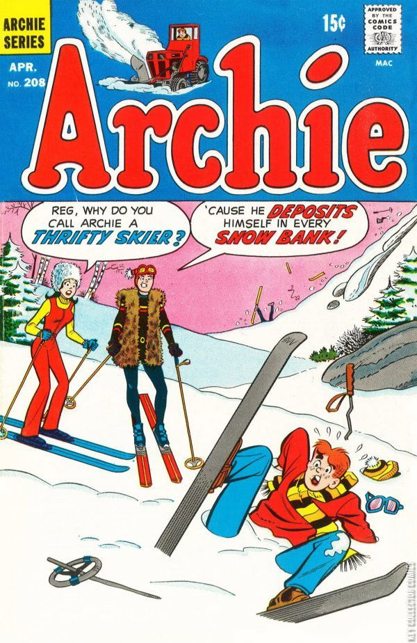 Archie Comics #208 Published April 1971 | Key Collector