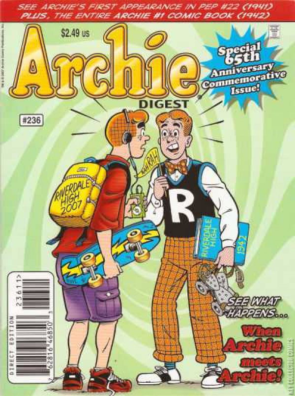 Archie Comics Digest #236 Published September 2007 | Ke