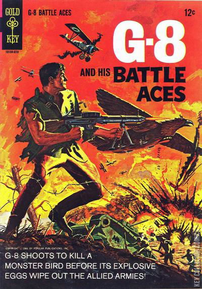 G-8 & His Battle Aces by Western | Key Collector Comics G-8 & His Battle Aces by Western | Key Collector Comics