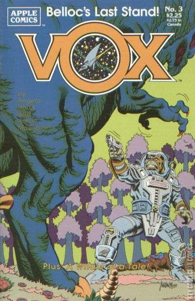 Vox #3 Published October 1989 | Key Collector Comics